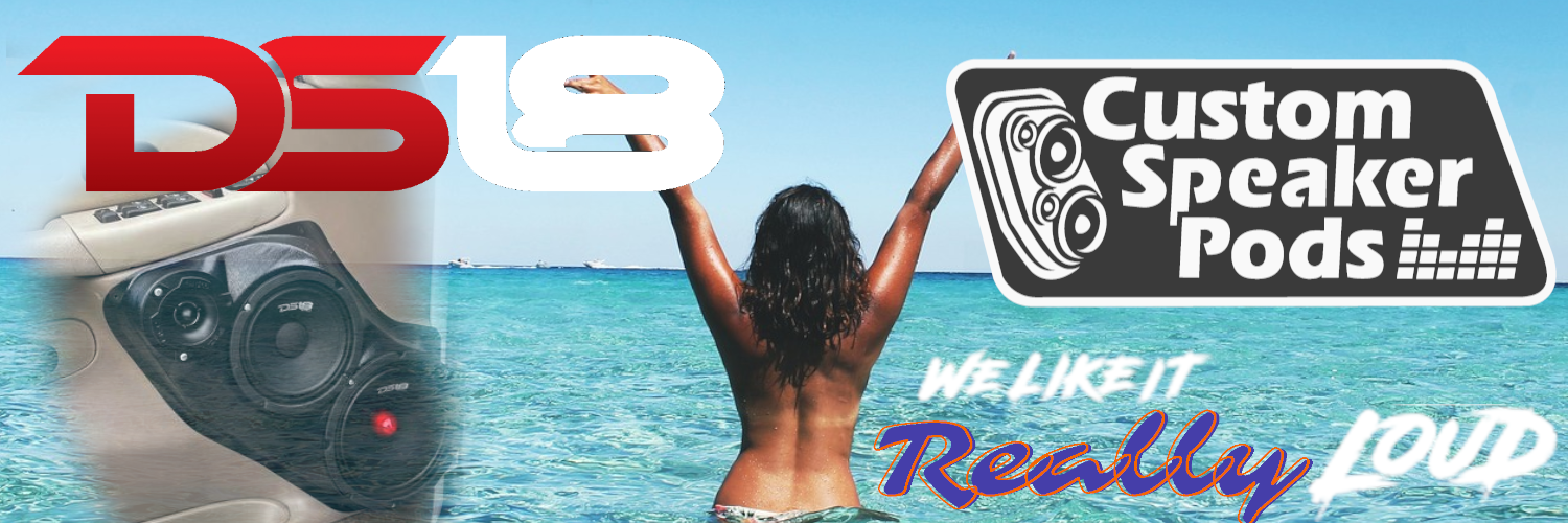 DS18 – Custom Speaker Pods