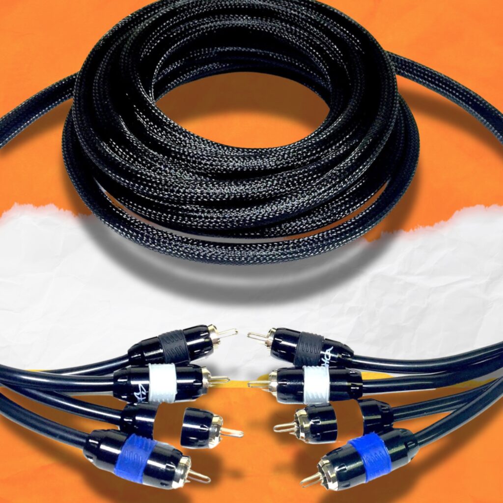 RCA Cables and Components | Custom Speaker Pods