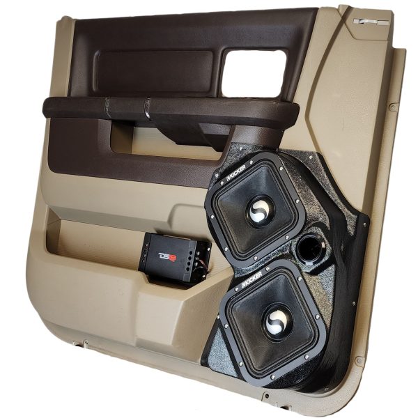 Dual 7" Square and Single Tweeter Speaker Pods for 2009-2018 Dodge Ram ...
