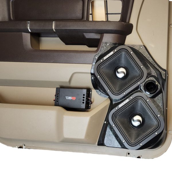 Dual 7" Square and Single Tweeter Speaker Pods for 2009-2018 Dodge Ram ...
